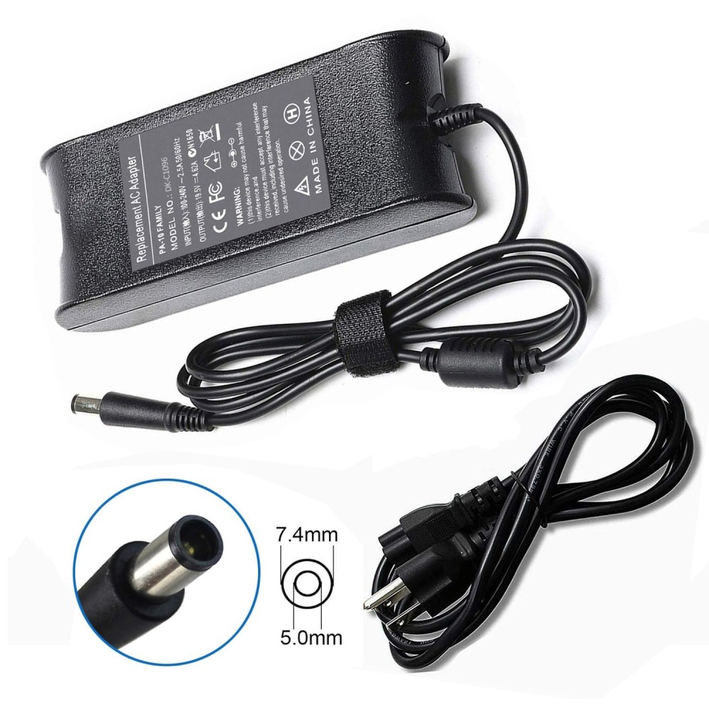 Cargador Generico para Dell 19.5V 4.62A 7.4x5mm DK-C1096